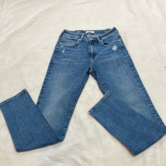 Mavi | Jeans | Mavi Kathleen Highrise Slim Boyfriend Womans Blue Denim ...
